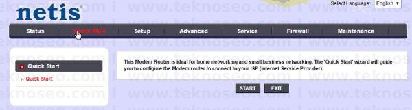 Netis DL4323 Modem Kurulumu | TeknoSeo